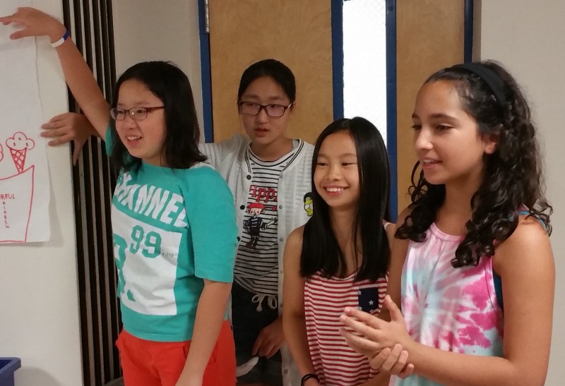 STEM girls at Summer Camp - Areteem Institute Blog