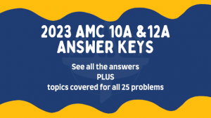 2023 AMC 10A & AMC 12A Answer Key Released - Areteem Institute Blog